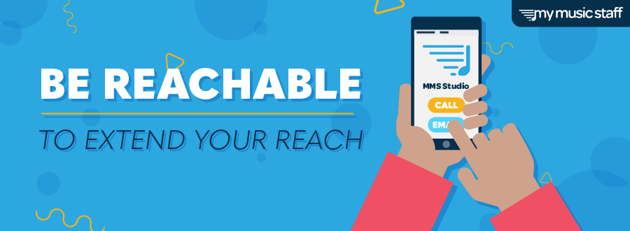 Be Reachable - Music Studio Tips from My Music Staff » My Music Staff
