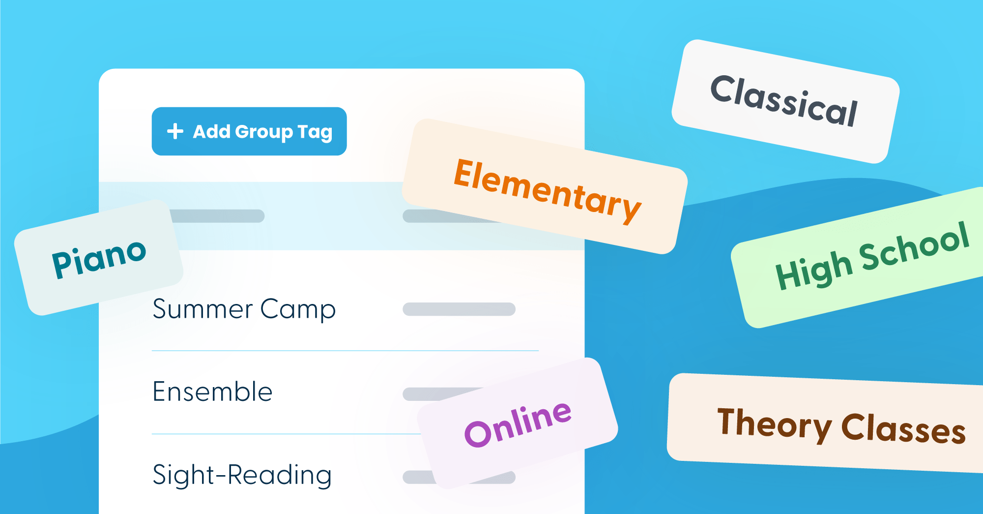 Making the Most out of Group Tags - My Music Staff